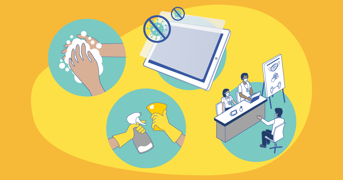 CDC guidelines for COVID surface transmission explained. - Expo Pass